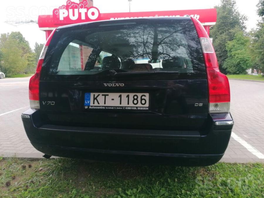 Синий Вольво В70 2005 в Салдус, объемом двигателя 2.40 л и пробегом 390 тыс. км за 1200 €, фото 4 на AUTOMOTO.COM.LV