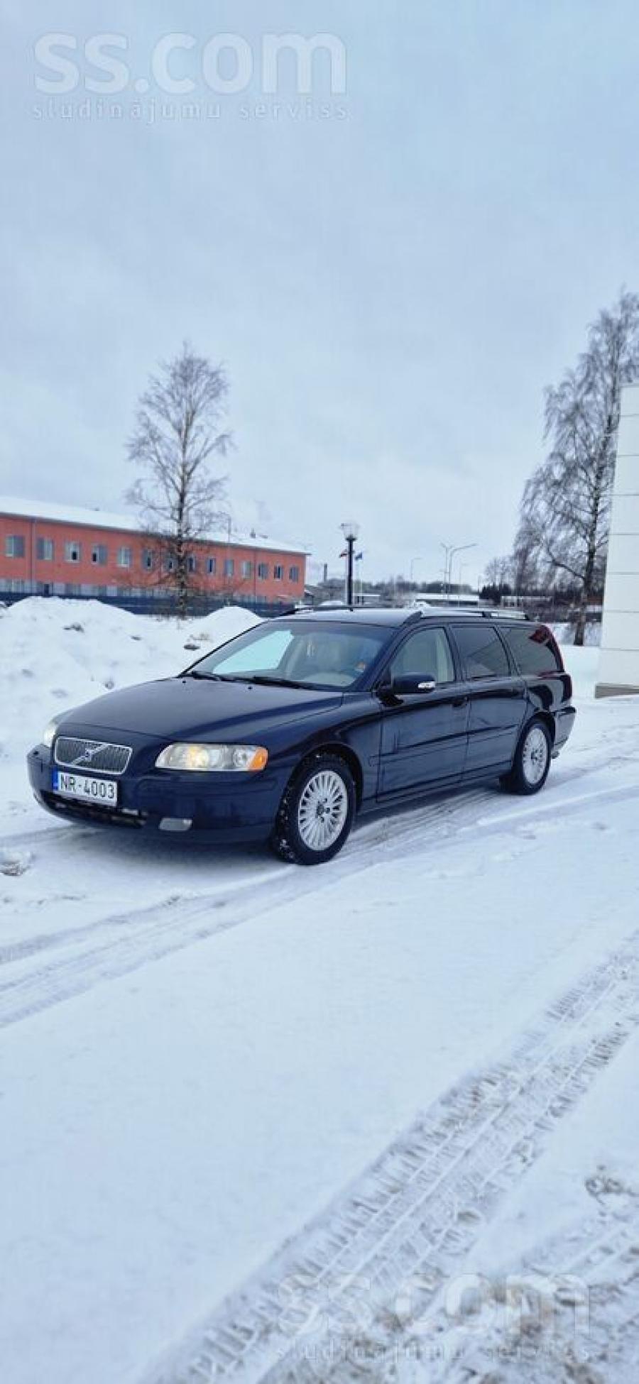 Zils Volvo V70 2006 Aizkraukle, ar dzinēja tilpumu 2.40 L un nobraukumu 0 tūkst. km par 1900 €, foto 5 vietnē AUTOMOTO.COM.LV
