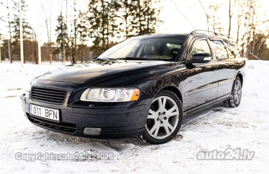 Blue Volvo V70 2007 in Tallinn, with an engine capacity of 2.40 L and mileage of 426 thousand km for 3390 €, photo 3 on AUTOMOTO.COM.LV