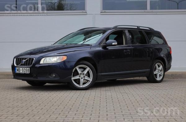 Blue Volvo V70 2007 in Riga, with an engine capacity of 2.40 L and mileage of 0 thousand km for 2995 €, photo 1 on AUTOMOTO.COM.LV