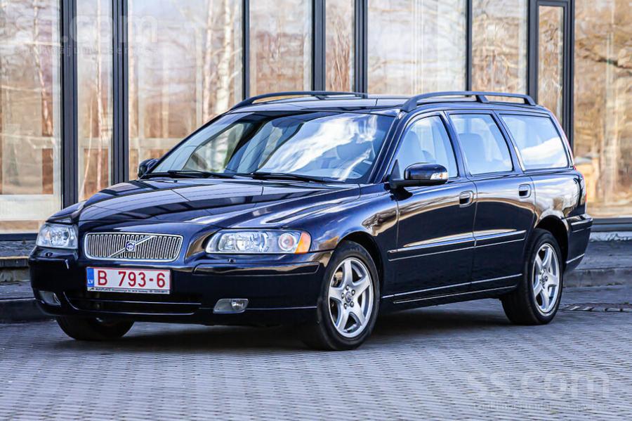 Zils Volvo V70 2007 Tukums, ar dzinēja tilpumu 2.40 L un nobraukumu 0 tūkst. km par 3690 €, foto 1 vietnē AUTOMOTO.COM.LV