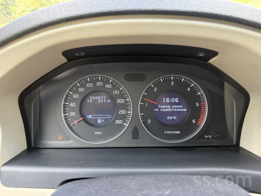 Blue Volvo V70 2008 in Kuldiga, with an engine capacity of 2.00 L and mileage of 353 thousand km for 1850 €, photo 12 on AUTOMOTO.COM.LV