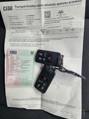 Синий Вольво В70 2008 в Талси, объемом двигателя 2.00 л и пробегом 254 тыс. км за 4800 €, фото 14 на AUTOMOTO.COM.LV