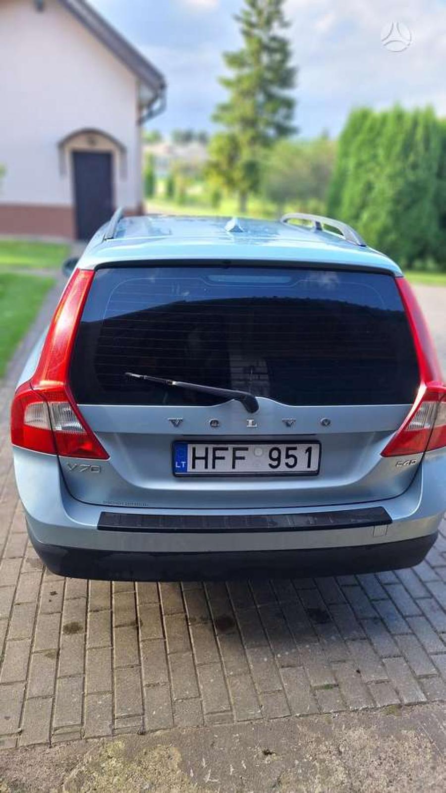 Zils Volvo V70 2008 Tauragė, ar dzinēja tilpumu 2.40 L un nobraukumu 324 tūkst. km par 1950 €, foto 10 vietnē AUTOMOTO.COM.LV
