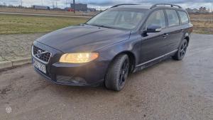 Zils Volvo V70 2009 Kauņa, ar dzinēja tilpumu 2.40 L un nobraukumu 283 tūkst. km par 2929 €, foto  vietnē AUTOMOTO.COM.LV