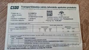Синий Вольво В70 2010 в Цесис, объемом двигателя 1.60 л и пробегом 309 тыс. км за 3600 €, фото 26 на AUTOMOTO.COM.LV