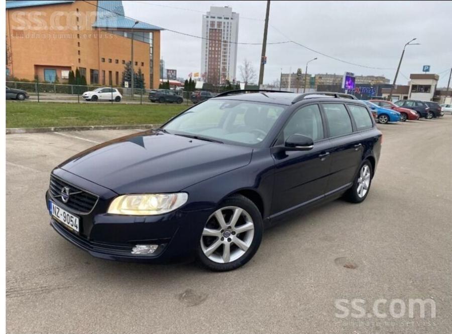Zils Volvo V70 2016 Rīga, ar dzinēja tilpumu 2.00 L un nobraukumu 211 tūkst. km par 8250 €, foto 1 vietnē AUTOMOTO.COM.LV