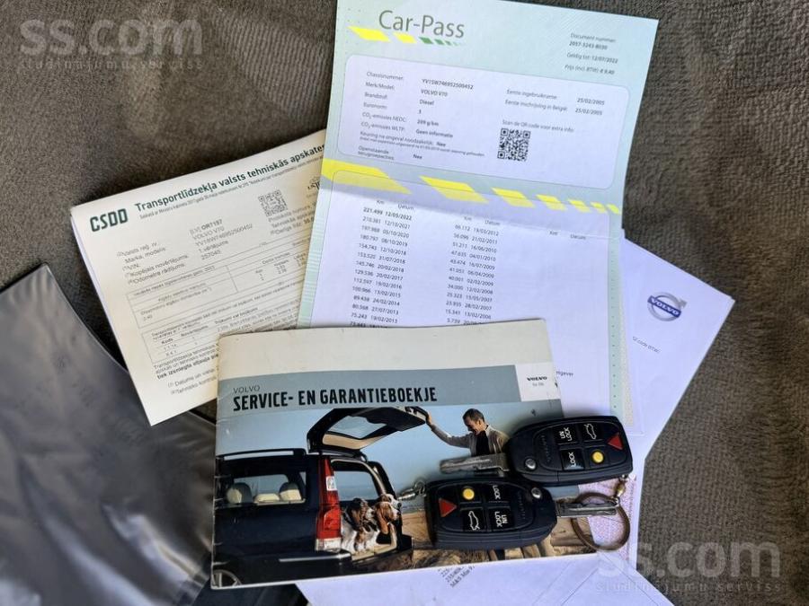 Brūns Volvo V70 2005 Rīga, ar dzinēja tilpumu 2.40 L un nobraukumu 257 tūkst. km par 3995 €, foto 20 vietnē AUTOMOTO.COM.LV