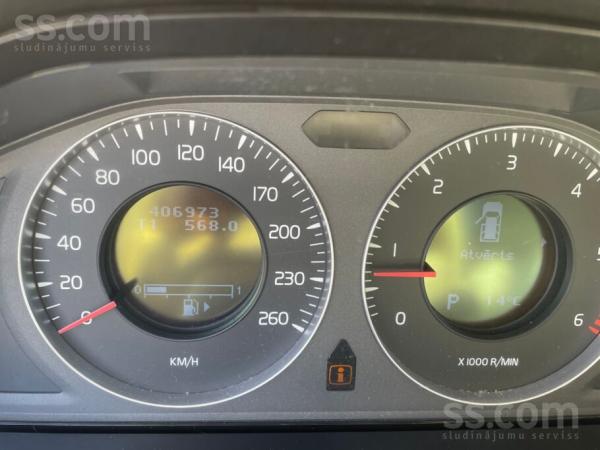 Brown Volvo V70 2007 in Riga, with an engine capacity of 2.40 L and mileage of 407 thousand km for 2490 €, photo 8 on AUTOMOTO.COM.LV