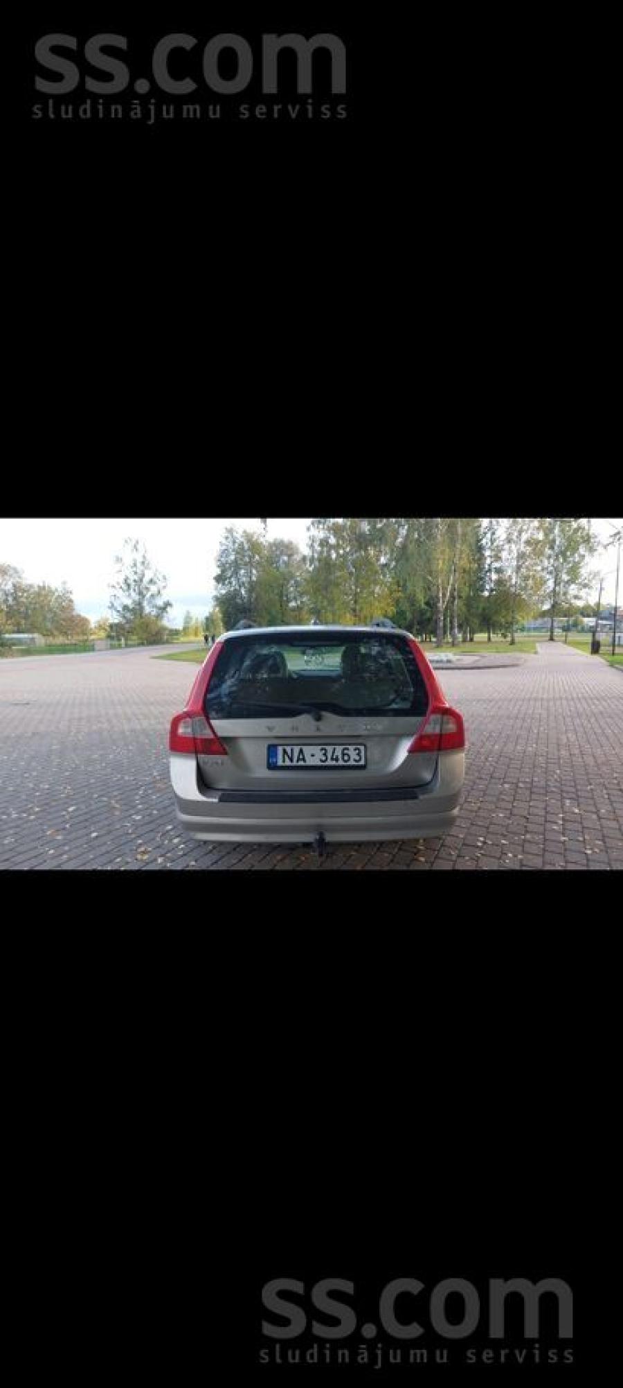 Brūns Volvo V70 2010 Balvi, ar dzinēja tilpumu 2.00 L un nobraukumu 408 tūkst. km par 2850 €, foto 5 vietnē AUTOMOTO.COM.LV