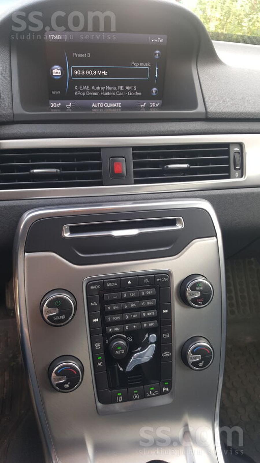 Brūns Volvo V70 2013 Valmiera, ar dzinēja tilpumu 2.00 L un nobraukumu 242 tūkst. km par 6804 €, foto 6 vietnē AUTOMOTO.COM.LV