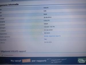 Brown Volvo V70 2014 in Sakiai, with an engine capacity of 2.00 L and mileage of 331 thousand km for 6300 €, photo 22 on AUTOMOTO.COM.LV
