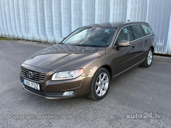 Brown Volvo V70 2014 in Paide, with an engine capacity of 2.00 L and mileage of 277 thousand km for 8890 €, photo 1 on AUTOMOTO.COM.LV