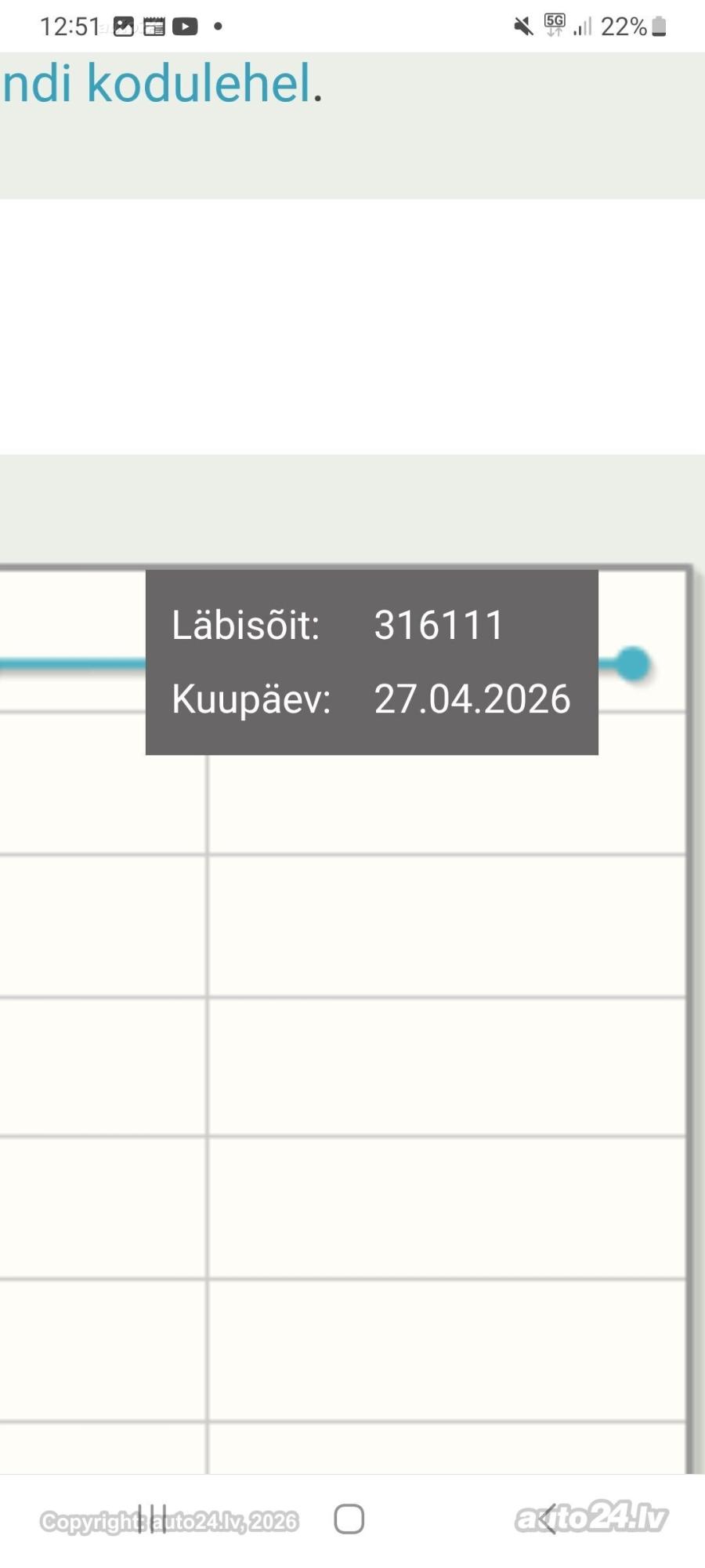 Серый Вольво В70 2002 в Пайде, объемом двигателя 2.40 л и пробегом 316 тыс. км за 2990 €, фото 12 на AUTOMOTO.COM.LV