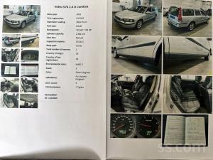 Grey Volvo V70 2003 in Riga, with an engine capacity of 2.40 L and mileage of 398 thousand km for 3300 €, photo 22 on AUTOMOTO.COM.LV