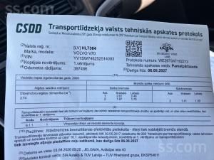 Серый Вольво В70 2005 в Елгава, объемом двигателя 2.40 л и пробегом 397 тыс. км за 1750 €, фото 15 на AUTOMOTO.COM.LV