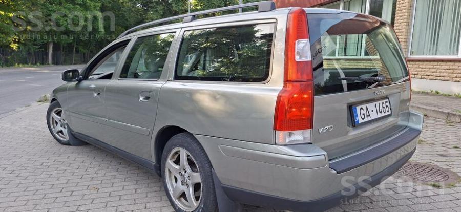 Grey Volvo V70 2006 in Daugavpils, with an engine capacity of 2.40 L and mileage of 376 thousand km for 1700 €, photo 10 on AUTOMOTO.COM.LV