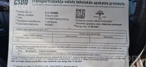Grey Volvo V70 2006 in Daugavpils, with an engine capacity of 2.40 L and mileage of 443 thousand km for 1800 €, photo 13 on AUTOMOTO.COM.LV