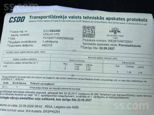 Pelēks Volvo V70 2006 Rīga, ar dzinēja tilpumu 2.40 L un nobraukumu 342 tūkst. km par 2400 €, foto 19 vietnē AUTOMOTO.COM.LV