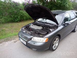 Grey Volvo V70 2007 in Ludza, with an engine capacity of 2.40 L and mileage of 253 thousand km for 670 €, photo 13 on AUTOMOTO.COM.LV