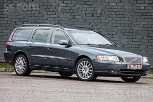 Grey Volvo V70 2007 in Tukums, with an engine capacity of 2.40 L and mileage of 0 thousand km for 3890 €, photo 4 on AUTOMOTO.COM.LV