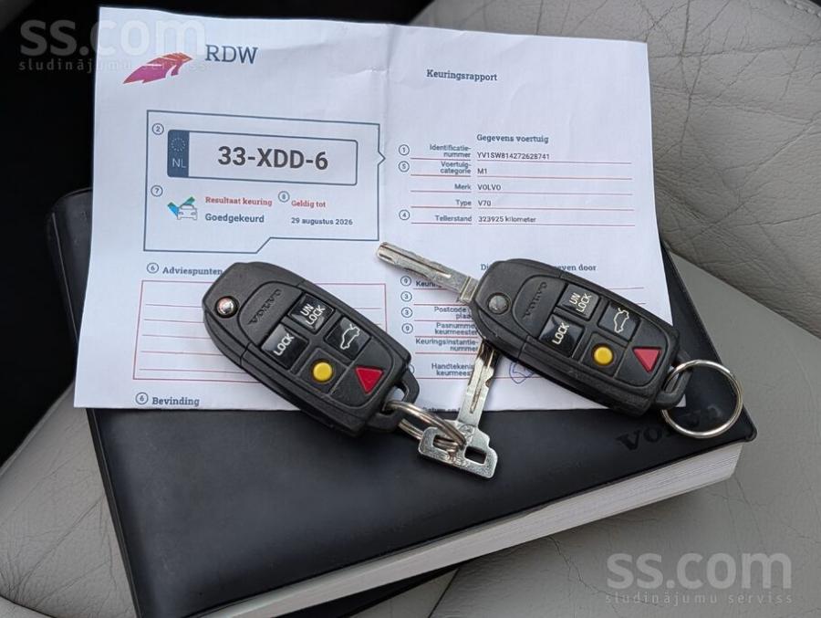 Pelēks Volvo V70 2007 Rīga, ar dzinēja tilpumu 2.40 L un nobraukumu 340 tūkst. km par 3950 €, foto 31 vietnē AUTOMOTO.COM.LV