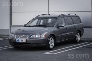 Grey Volvo V70 2007 in Riga, with an engine capacity of 2.40 L and mileage of 355 thousand km for 1995 €, photo  on AUTOMOTO.COM.LV