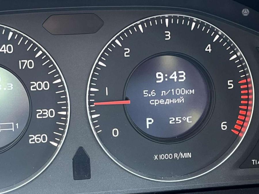 Серый Вольво В70 2007 в Висагинас, объемом двигателя 2.40 л и пробегом 322 тыс. км за 3450 €, фото 13 на AUTOMOTO.COM.LV