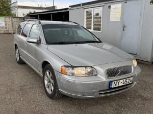 Grey Volvo V70 2007 in Riga, with an engine capacity of 2.40 L and mileage of 344 thousand km for 1690 €, photo 3 on AUTOMOTO.COM.LV