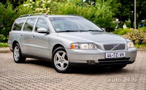Grey Volvo V70 2007 in Paide, with an engine capacity of 2.40 L and mileage of 425 thousand km for 3490 €, photo 4 on AUTOMOTO.COM.LV