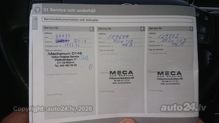 Grey Volvo V70 2008 in Tallinn, with an engine capacity of 2.40 L and mileage of 324 thousand km for 3500 €, photo 14 on AUTOMOTO.COM.LV