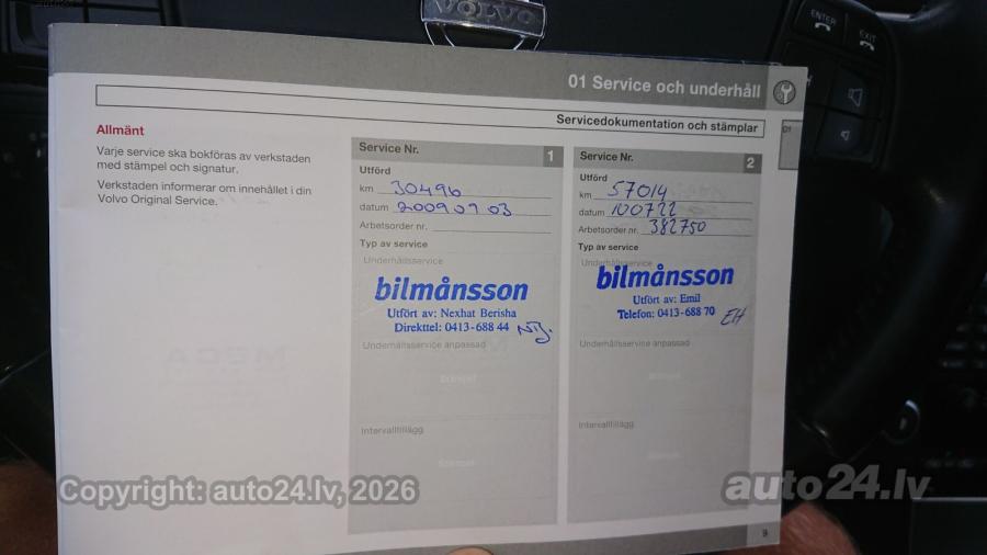 Grey Volvo V70 2008 in Tallinn, with an engine capacity of 2.40 L and mileage of 324 thousand km for 3500 €, photo 15 on AUTOMOTO.COM.LV