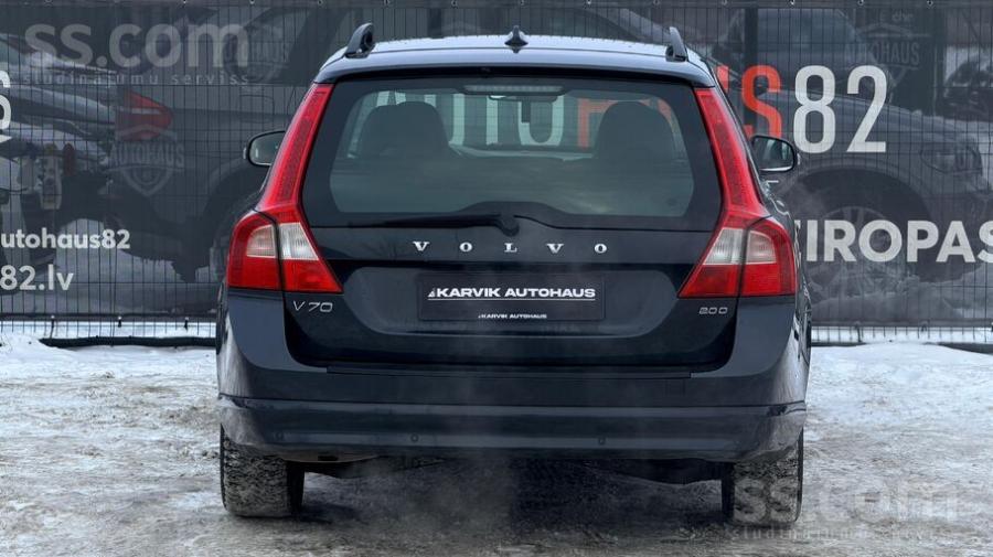 Pelēks Volvo V70 2009 Liepāja, ar dzinēja tilpumu 2.00 L un nobraukumu 314 tūkst. km par 3950 €, foto 6 vietnē AUTOMOTO.COM.LV