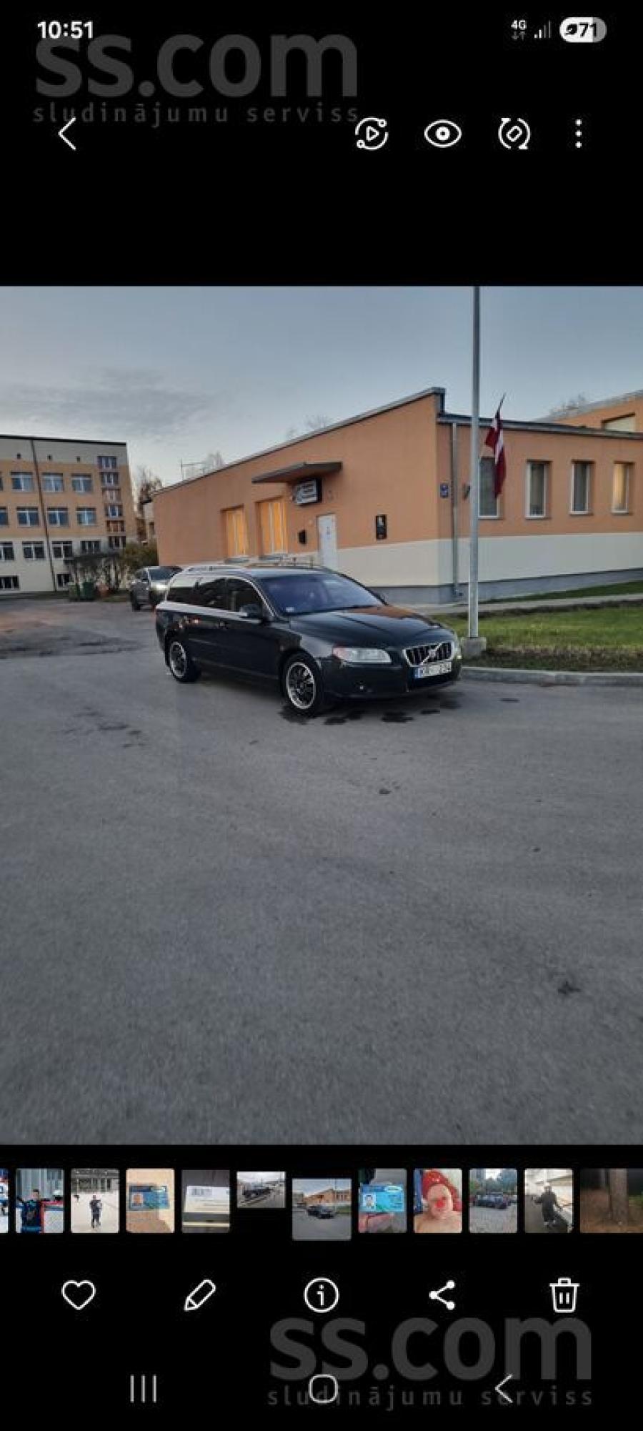 Pelēks Volvo V70 2009 Rēzekne, ar dzinēja tilpumu 2.40 L un nobraukumu 450 tūkst. km par 3500 €, foto 1 vietnē AUTOMOTO.COM.LV
