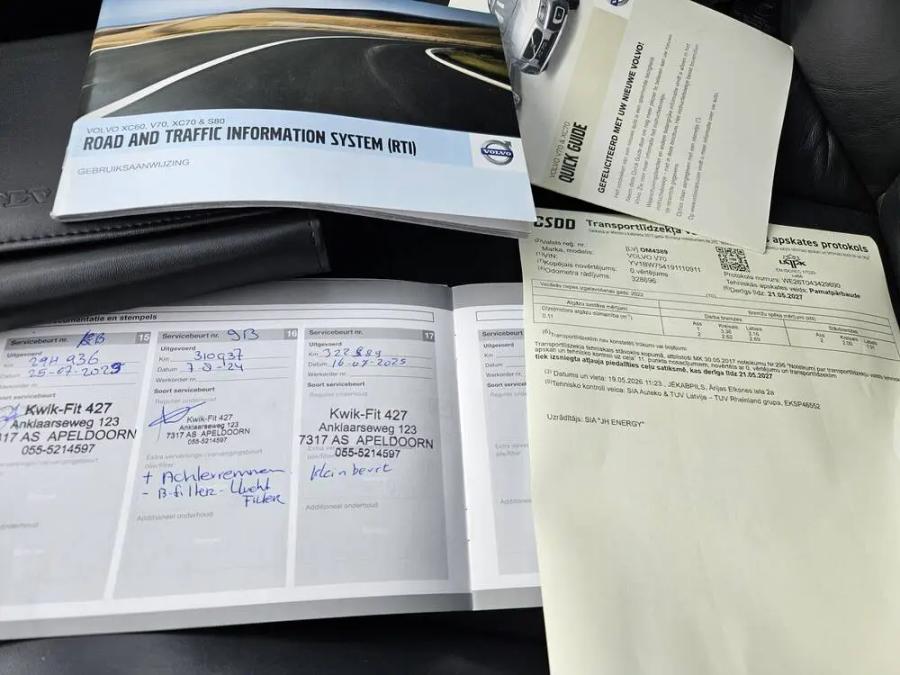 Серый Вольво В70 2009 в Екабпилс, объемом двигателя 2.00 л и пробегом 329 тыс. км за 4890 €, фото 33 на AUTOMOTO.COM.LV