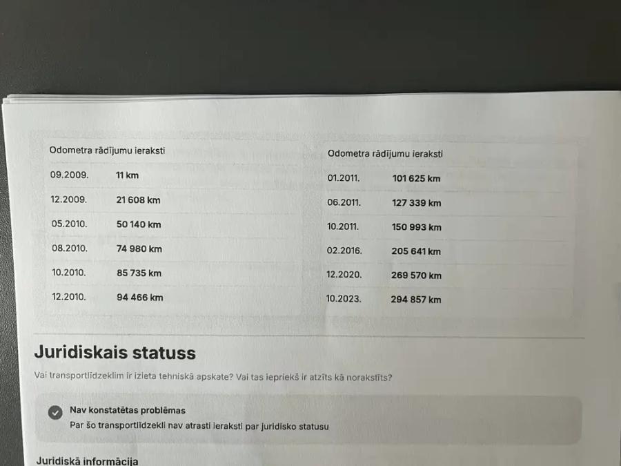 Grey Volvo V70 2009 in Jekabpils, with an engine capacity of 2.40 L and mileage of 303 thousand km for 5900 €, photo 39 on AUTOMOTO.COM.LV