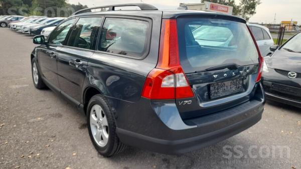 Grey Volvo V70 2009 in Riga, with an engine capacity of 2.40 L and mileage of 282 thousand km for 4700 €, photo 5 on AUTOMOTO.COM.LV