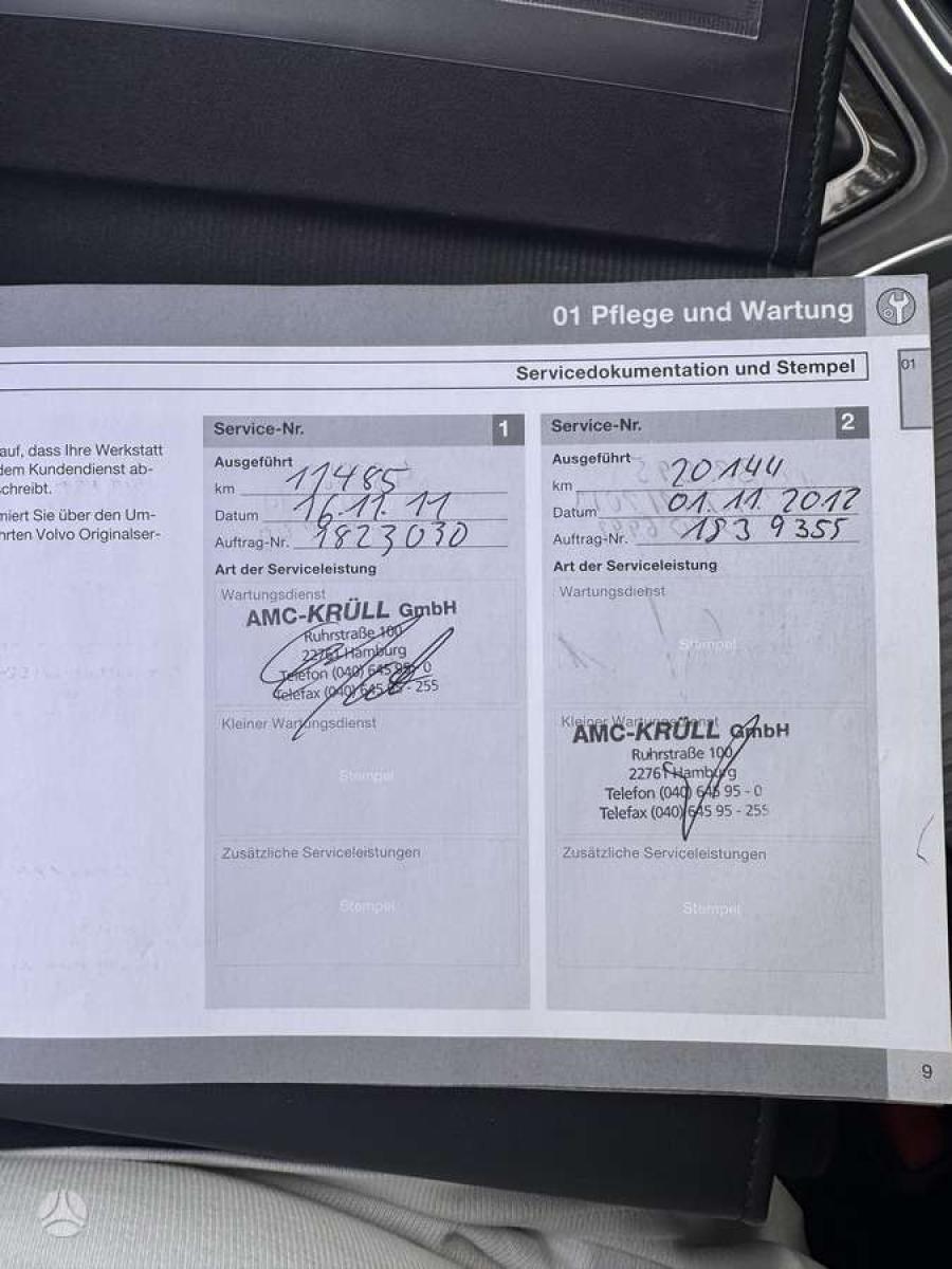 Серый Вольво В70 2010 в Ионава, объемом двигателя 1.56 л и пробегом 269 тыс. км за 5750 €, фото 16 на AUTOMOTO.COM.LV