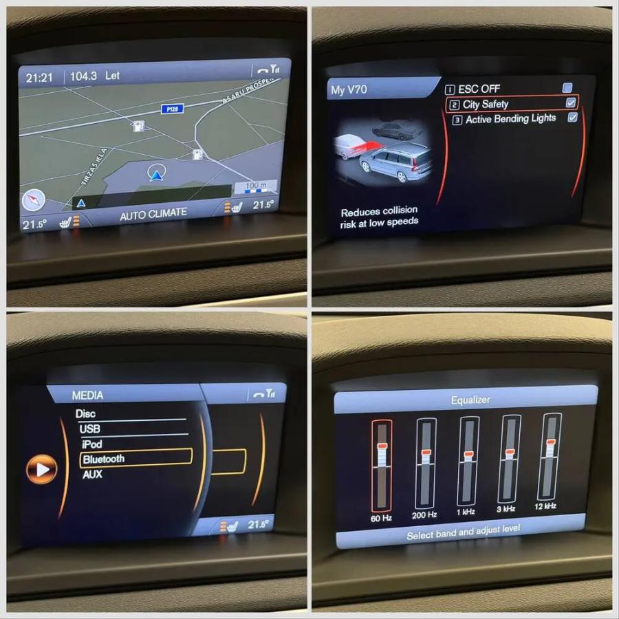 Grey Volvo V70 2013 in Jurmala, with an engine capacity of 2.00 L and mileage of 387 thousand km for 6950 €, photo 31 on AUTOMOTO.COM.LV