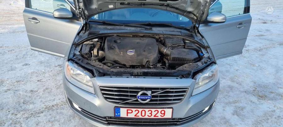 Grey Volvo V70 2014 in Alytus, with an engine capacity of 1.97 L and mileage of 247 thousand km for 7300 €, photo 27 on AUTOMOTO.COM.LV