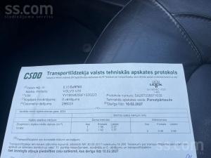 Серый Вольво В70 2014 в Кулдига, объемом двигателя 2.40 л и пробегом 296 тыс. км за 8390 €, фото 25 на AUTOMOTO.COM.LV