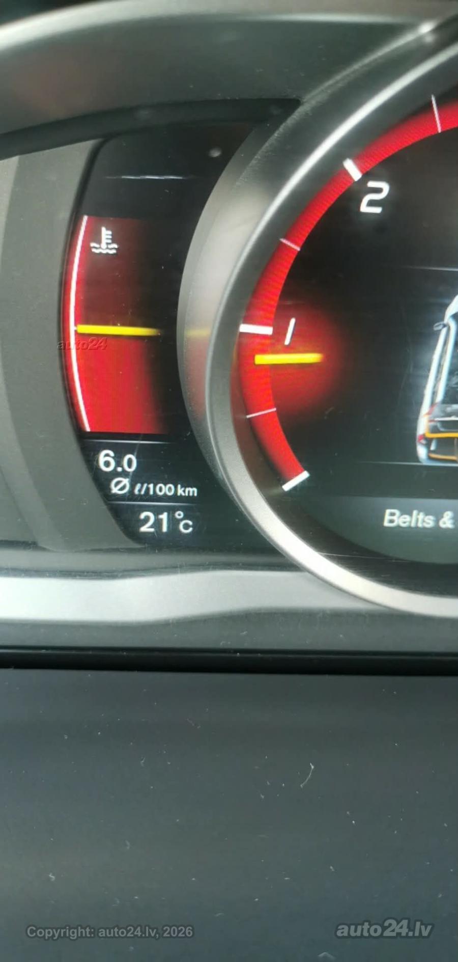 Pelēks Volvo V70 2014 Narva, ar dzinēja tilpumu 2.00 L un nobraukumu 398 tūkst. km par 6500 €, foto 12 vietnē AUTOMOTO.COM.LV