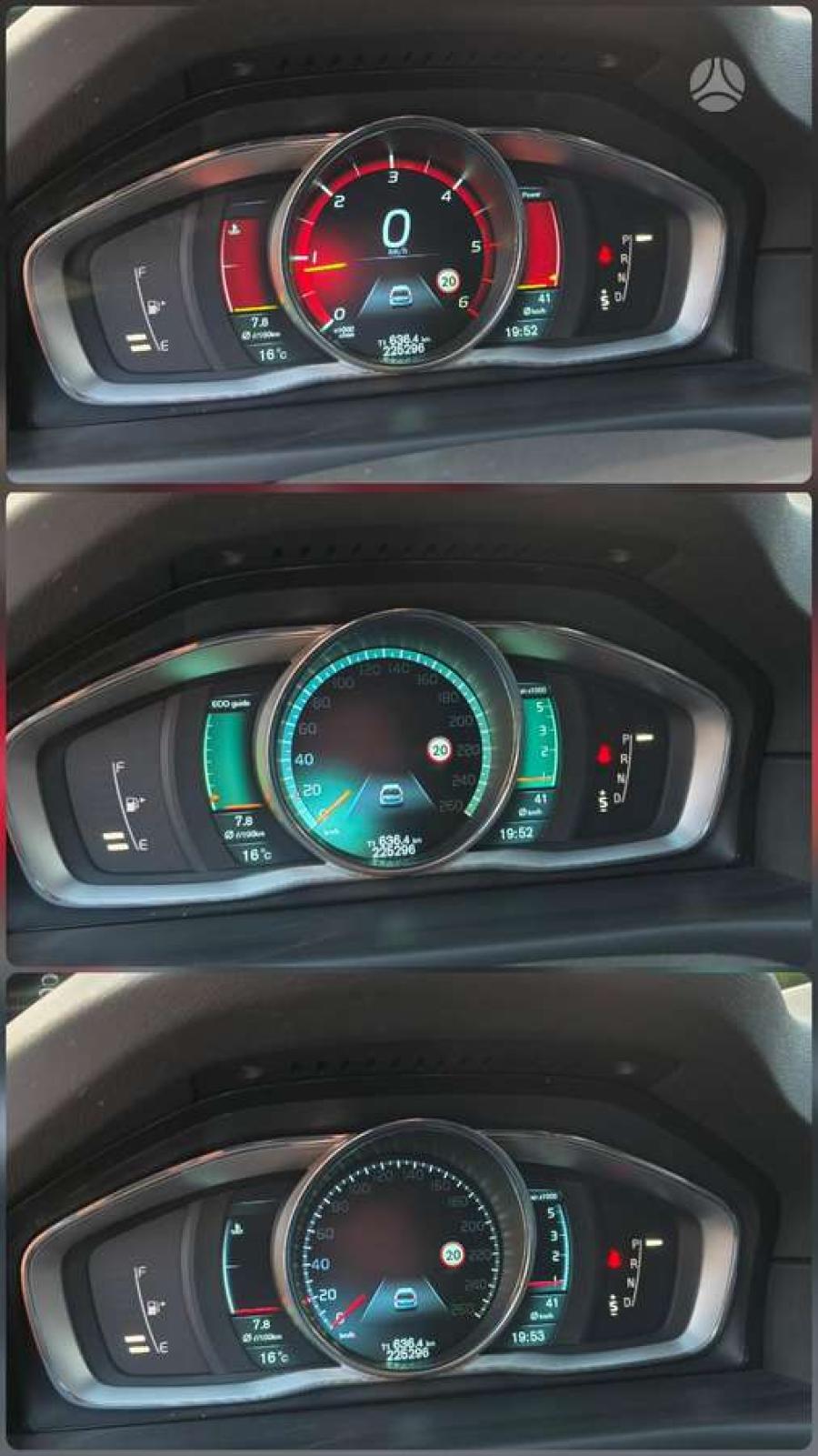 Pelēks Volvo V70 2014 Raseiniai, ar dzinēja tilpumu 1.97 L un nobraukumu 221 tūkst. km par 7279 €, foto 24 vietnē AUTOMOTO.COM.LV