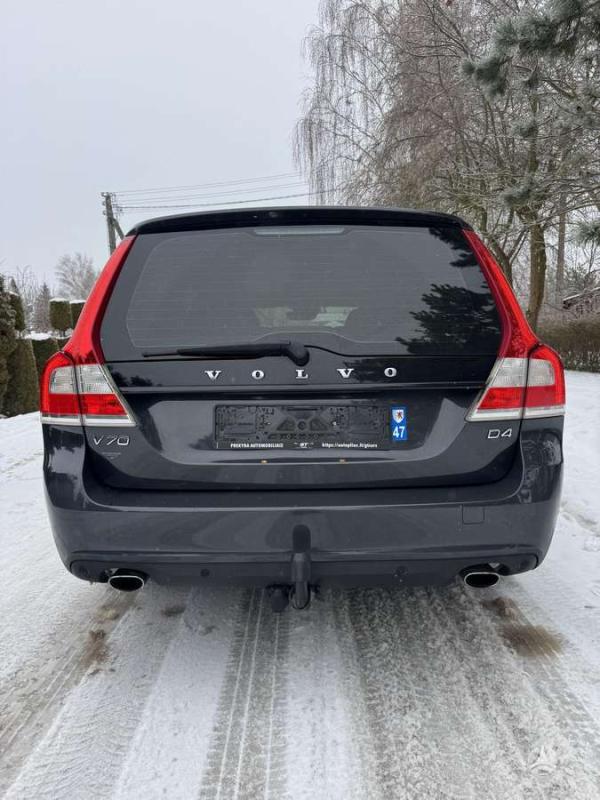 Grey Volvo V70 2015 in Alytus, with an engine capacity of 1.98 L and mileage of 248 thousand km for 6400 €, photo 7 on AUTOMOTO.COM.LV