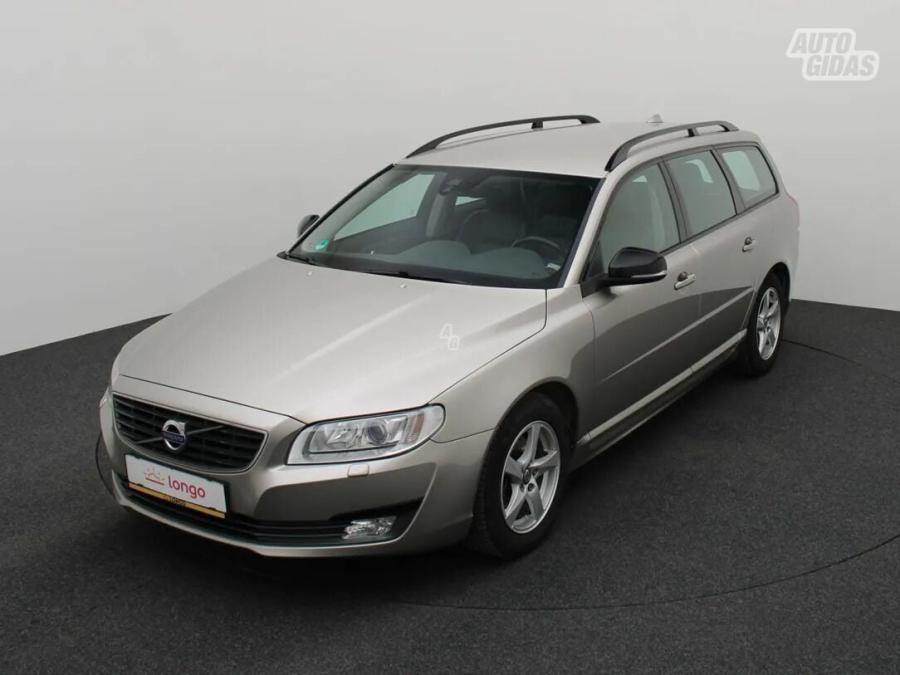 Grey Volvo V70 2015 in Vilnius, with an engine capacity of 2.00 L and mileage of 282 thousand km for 7599 €, photo 1 on AUTOMOTO.COM.LV