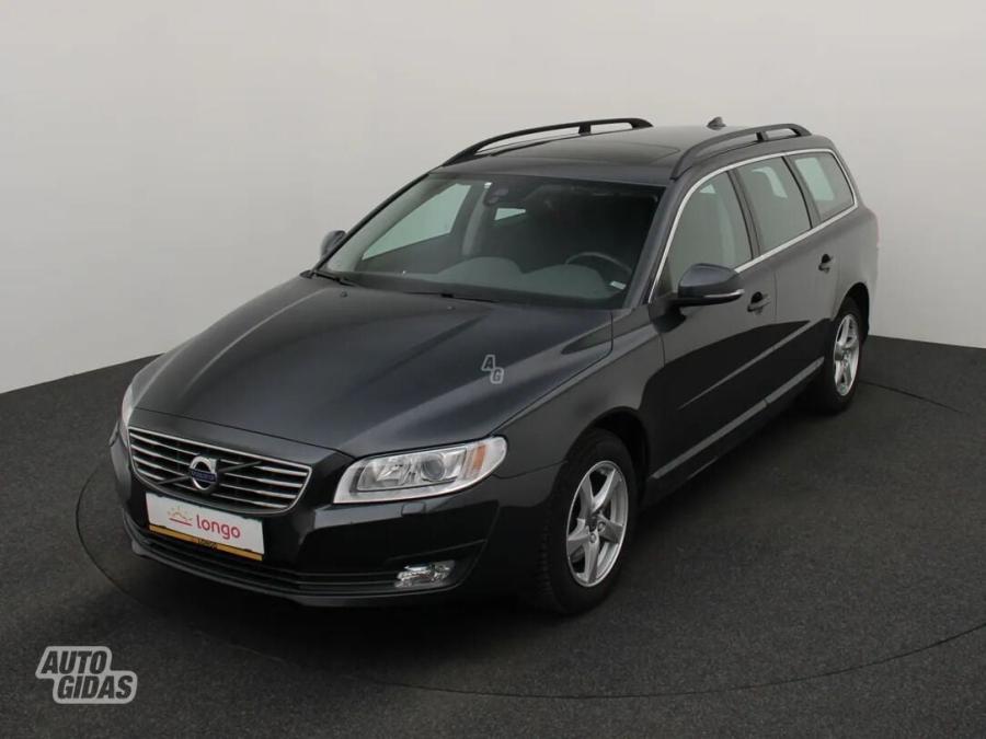 Grey Volvo V70 2015 in Vilnius, with an engine capacity of 2.00 L and mileage of 186 thousand km for 7899 €, photo 1 on AUTOMOTO.COM.LV
