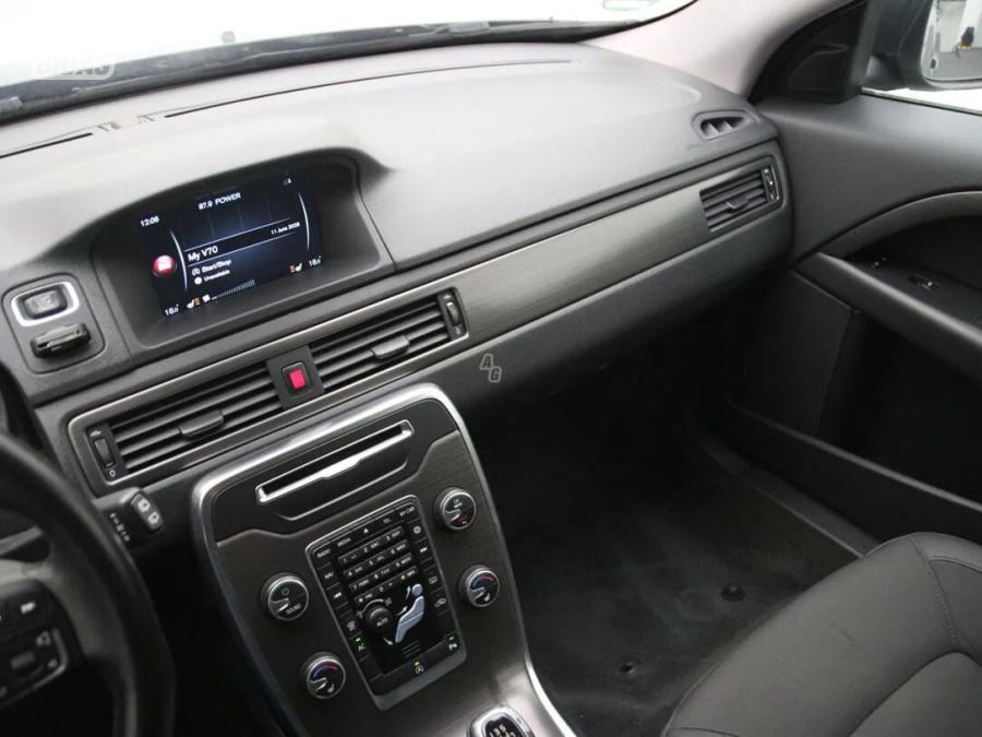 Grey Volvo V70 2015 in Vilnius, with an engine capacity of 2.00 L and mileage of 230 thousand km for 7299 €, photo 22 on AUTOMOTO.COM.LV