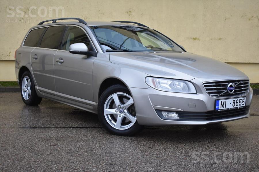 Grey Volvo V70 2015 in Talsi, with an engine capacity of 2.00 L and mileage of 245 thousand km for 5400 €, photo 1 on AUTOMOTO.COM.LV