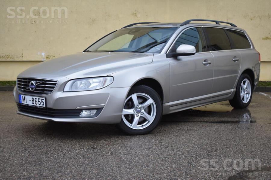 Grey Volvo V70 2015 in Talsi, with an engine capacity of 2.00 L and mileage of 245 thousand km for 5400 €, photo 5 on AUTOMOTO.COM.LV