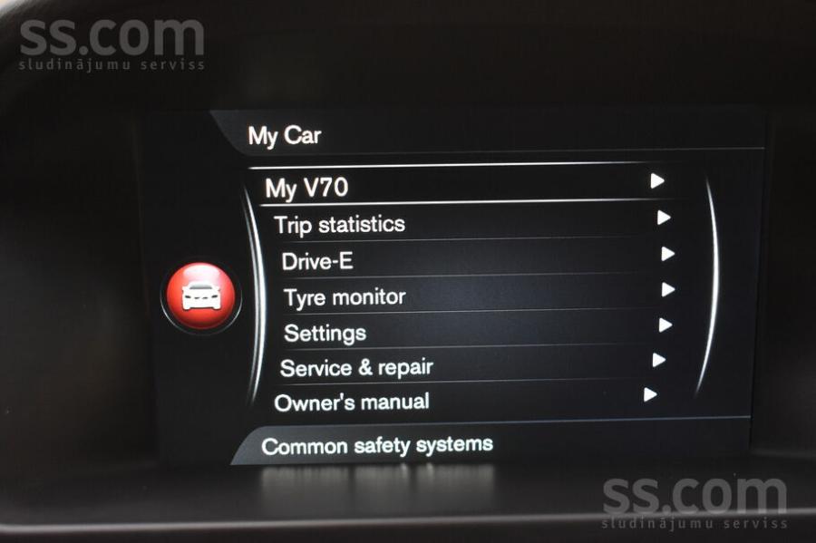Grey Volvo V70 2015 in Talsi, with an engine capacity of 2.00 L and mileage of 245 thousand km for 5400 €, photo 16 on AUTOMOTO.COM.LV